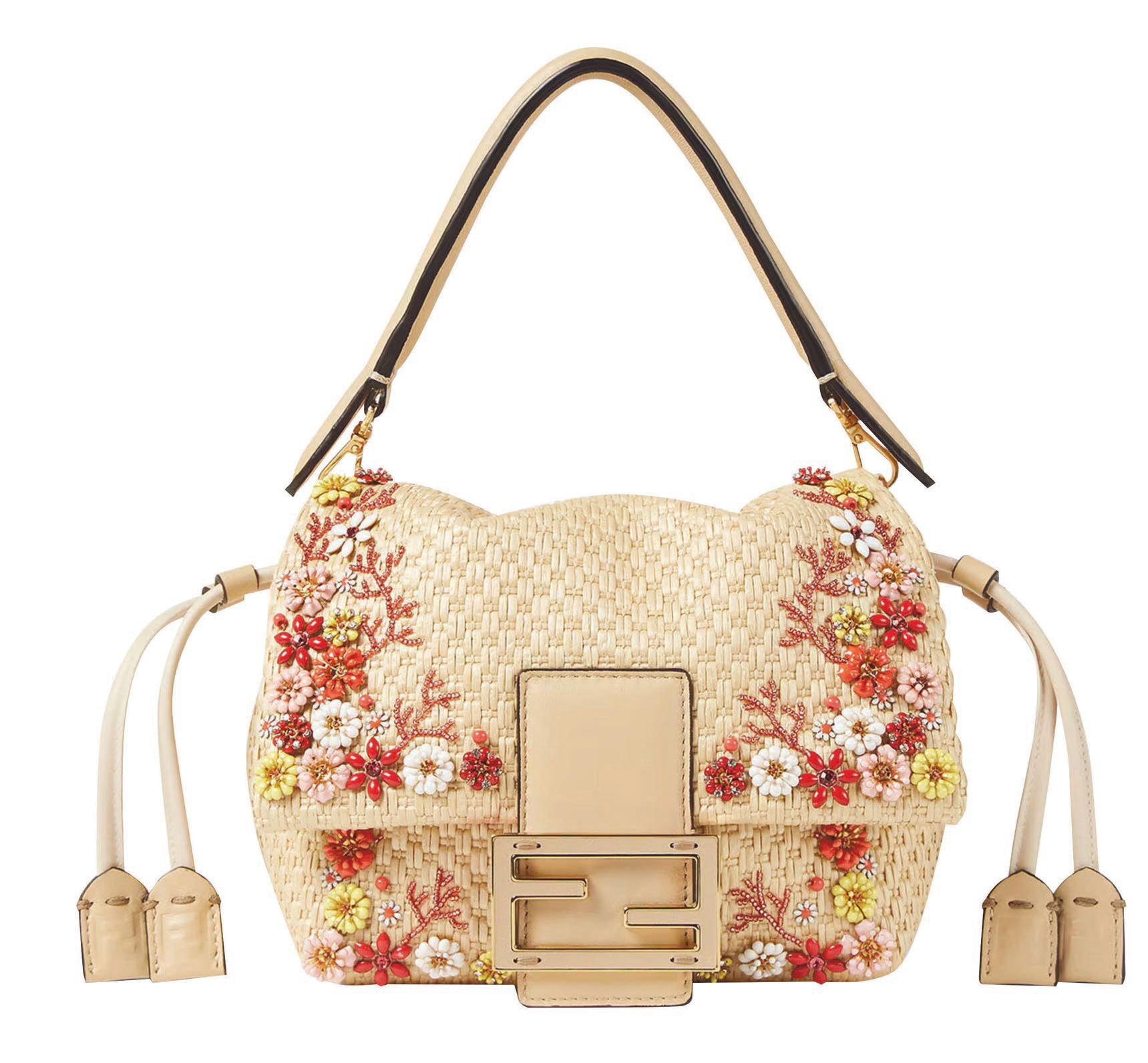Your Inside Look Into This Season's Raffia Bags
