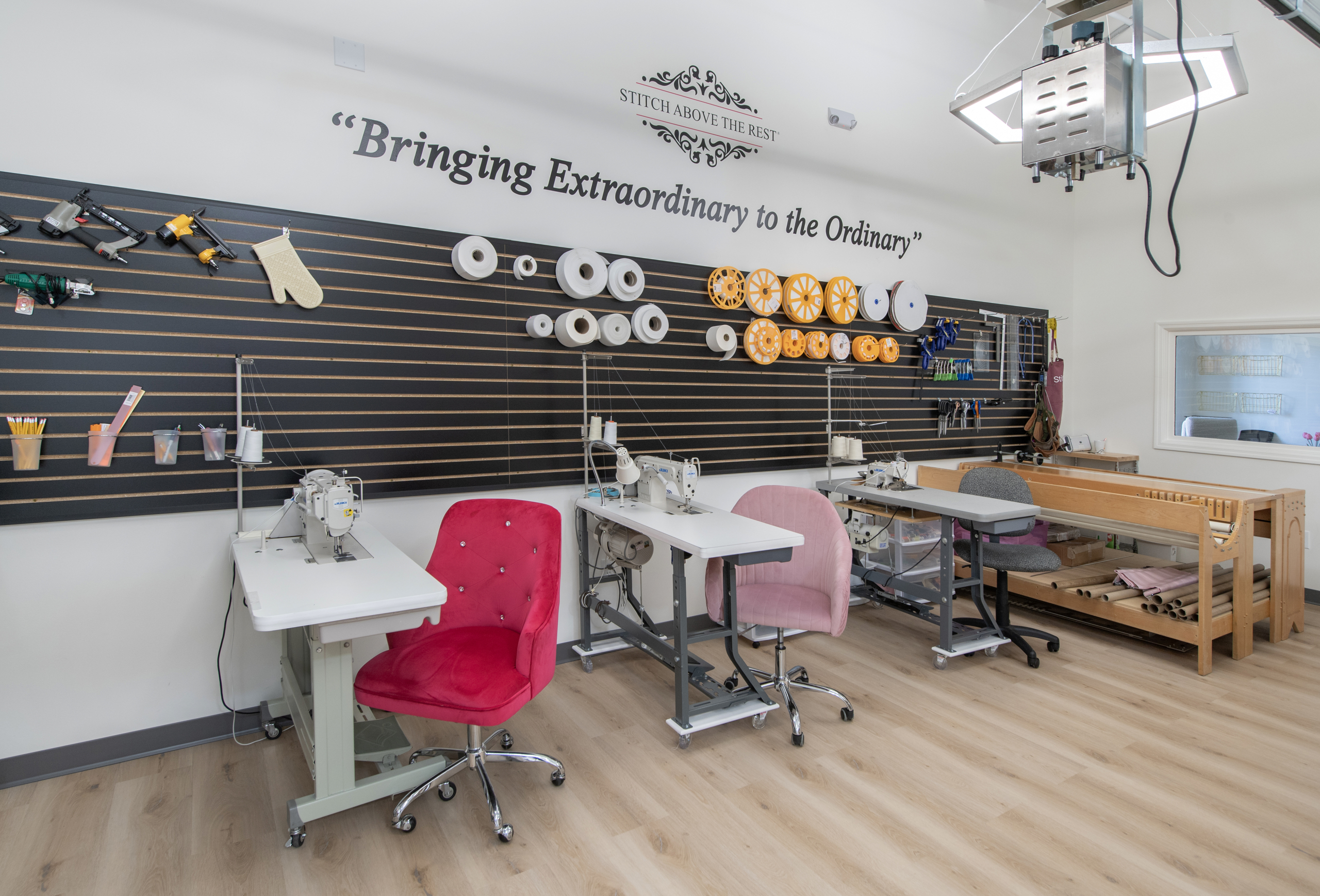 Stitch Above The Rest Unveils Chic New Woodstock Showroom