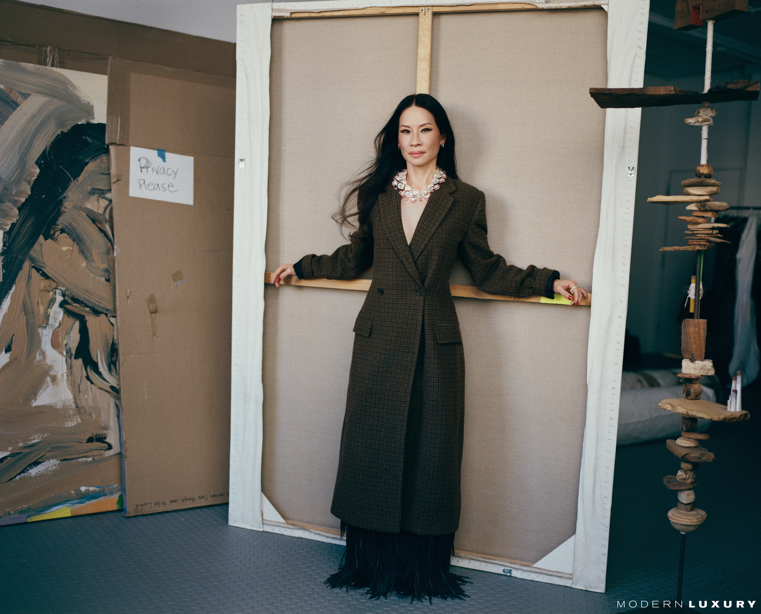 Inside the Artful Mind of Lucy Liu: Actress & Artist