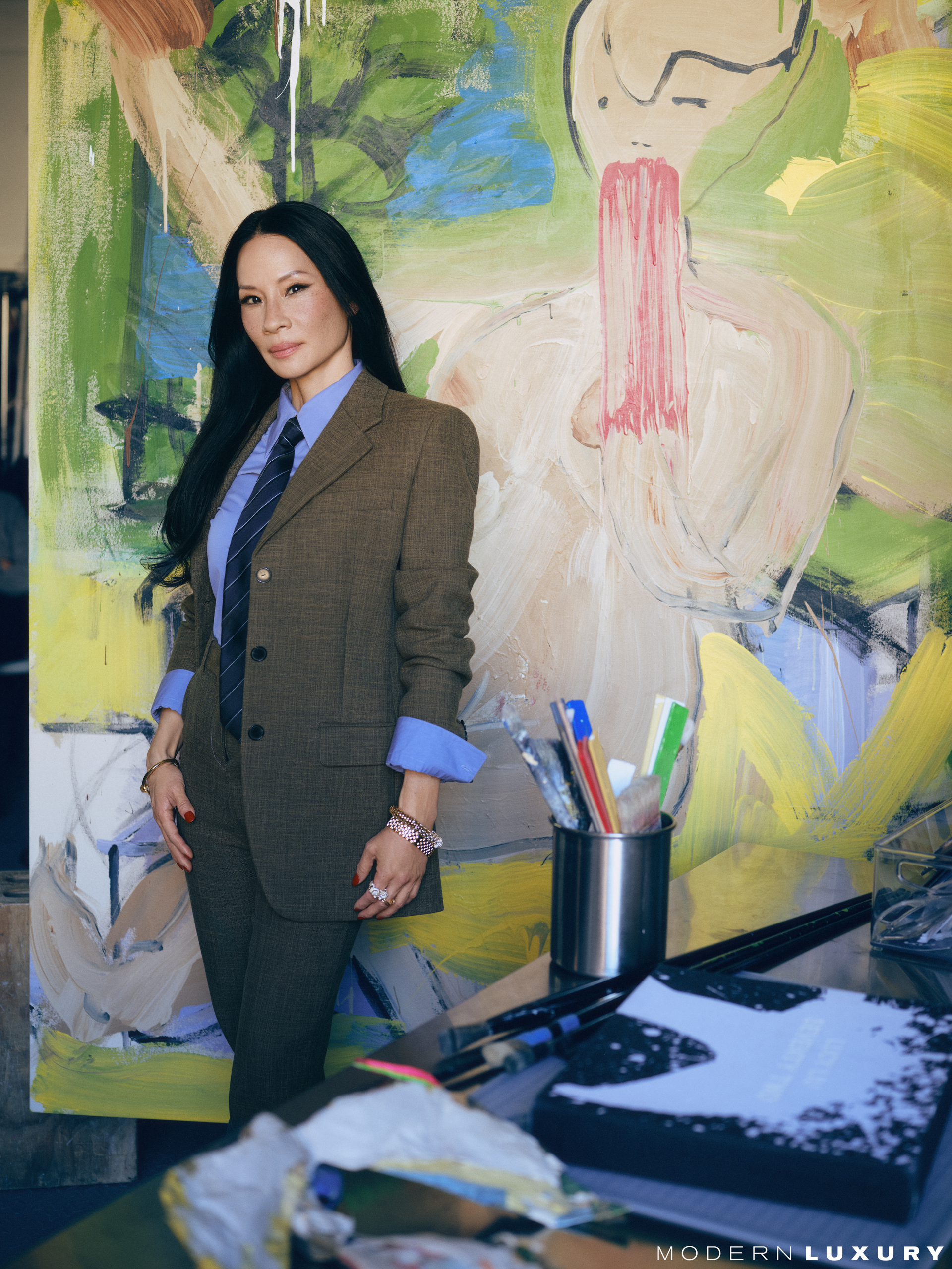 Inside the Artful Mind of Lucy Liu: Actress & Artist