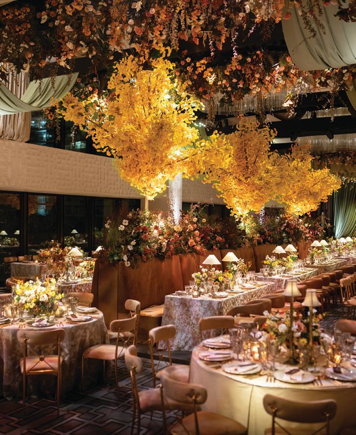 Golden Glamour: Bella & Stephen’s Cinematic Love Story Comes To Life